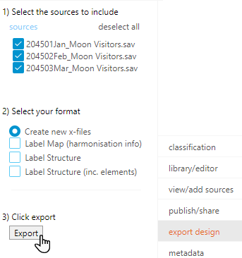 Project - Export Design – Harmoni Online