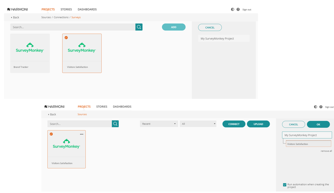 Direct Connection - SurveyMonkey – Harmoni Online
