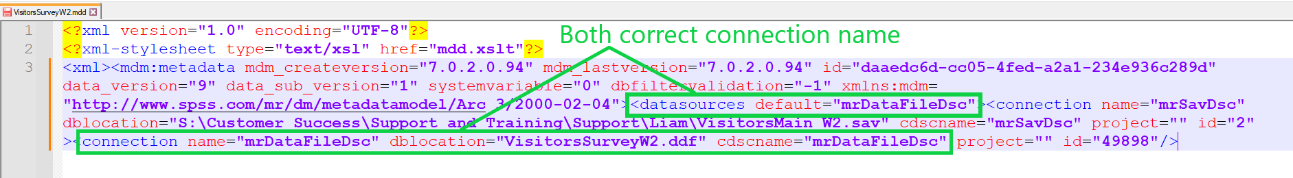 Imported Data - Dimensions Data (.mdd and .ddf) – Harmoni Online