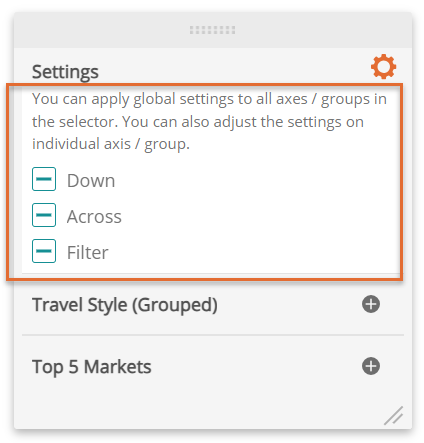 Selector Settings – Harmoni Online