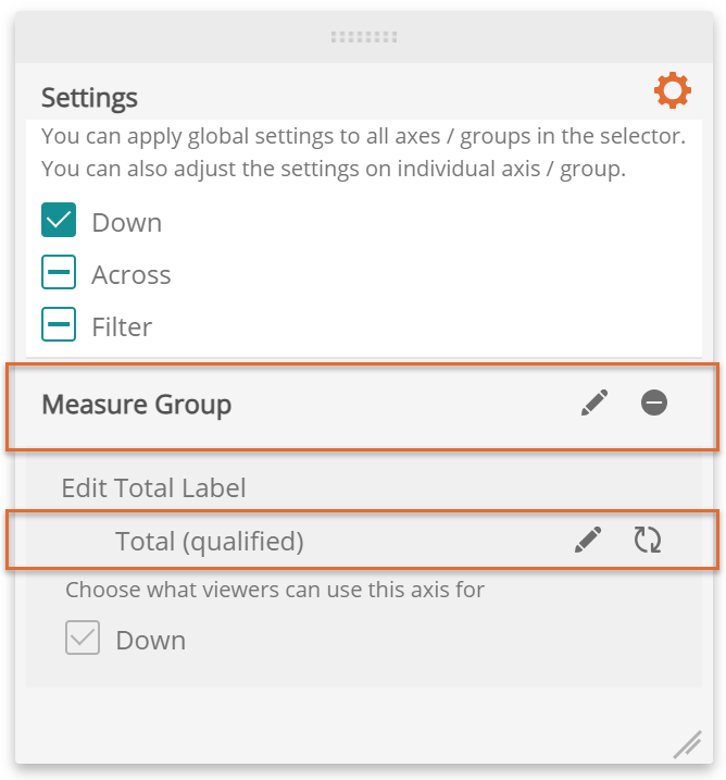 Selector Settings – Harmoni Online