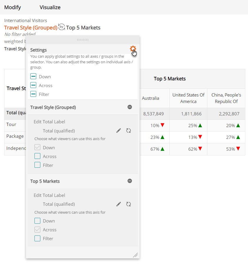 Selector Settings – Harmoni Online