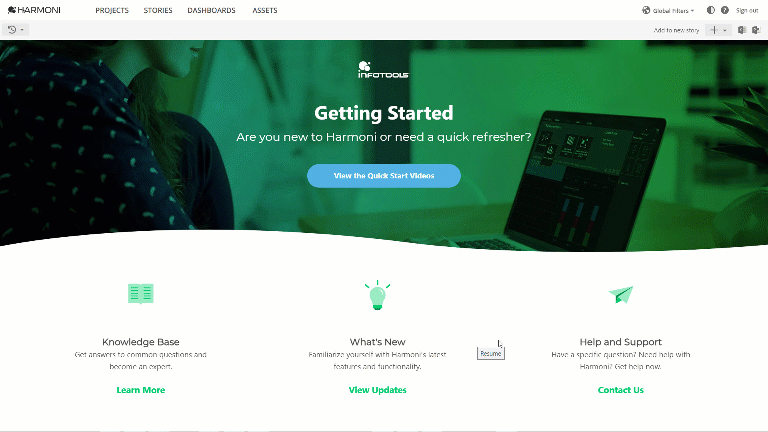 Harmoni Dashboards – Harmoni Online
