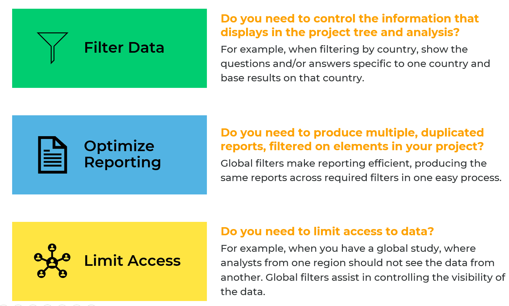 Global Filters - Overview – Harmoni Online