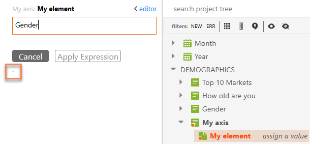 Create New Items using the Expression Editor – Harmoni Online